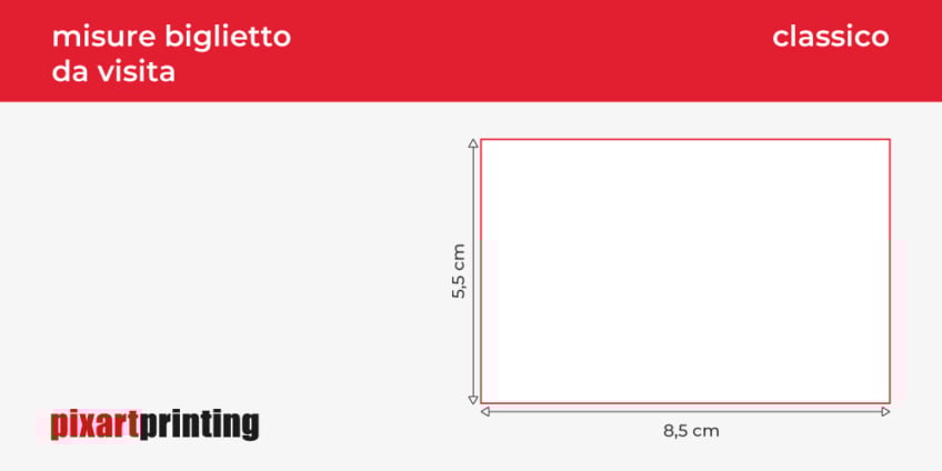 Misure Biglietto da Visita: Le misure più usate per i biglietti da visita